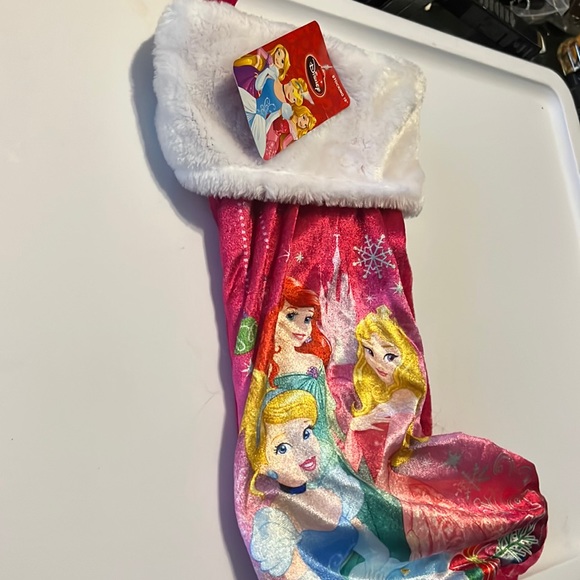 Other | Disney Princess Christmas Stocking Nwt Cinderella Little ...